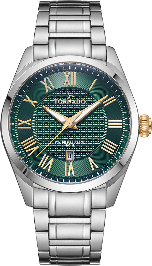 Buy CLASSIC Analog Watch - Green Gold Highlights, Online Watch india | Tornado watches - Tornado ...